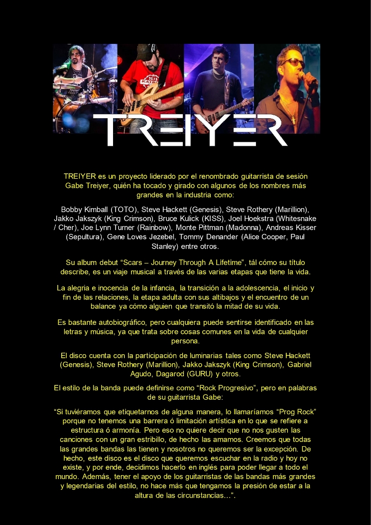 Treiyer – SÓLO ROCK Uruguay