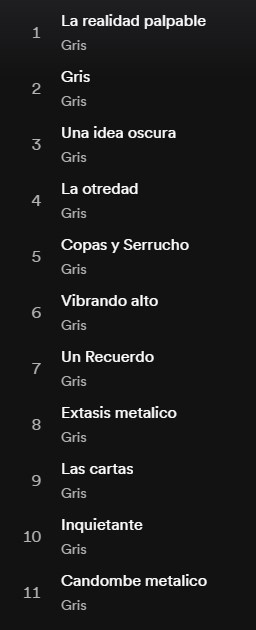 Gris – Daniel Turcatti, Miguel Chuster y Gabriel Barbieri – SÓLO ROCK ...